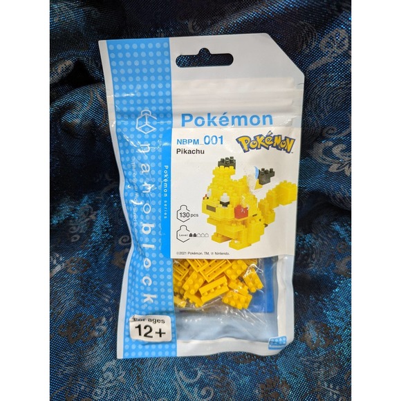Pokemon | Toys | Pokemon X Nanoblock Pikachu Nip | Poshmark
